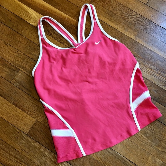 Nike | Tops | Nike Razor Back Workout Tank Top Pink Size M | Poshmark